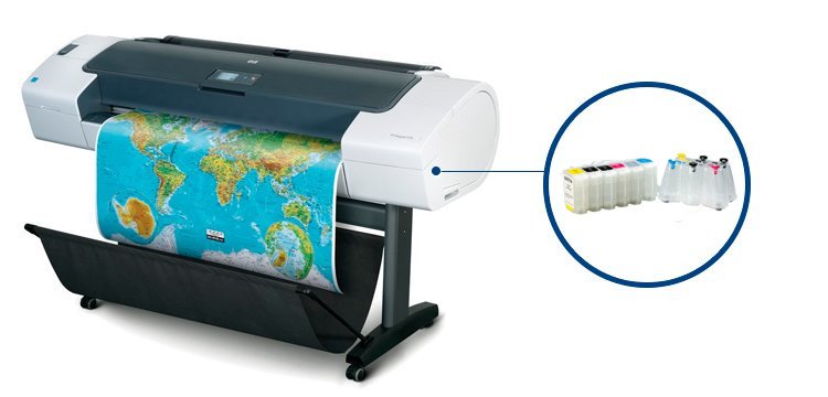 Плоттер Hewlett Packard DesignJet T770 приобрести по лучшей цене ...